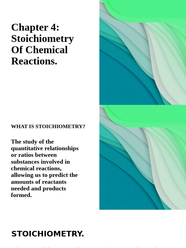 GROUP 2 - Stoichiometry 4th Percenters!!! | PDF | Stoichiometry | Mole (Unit)