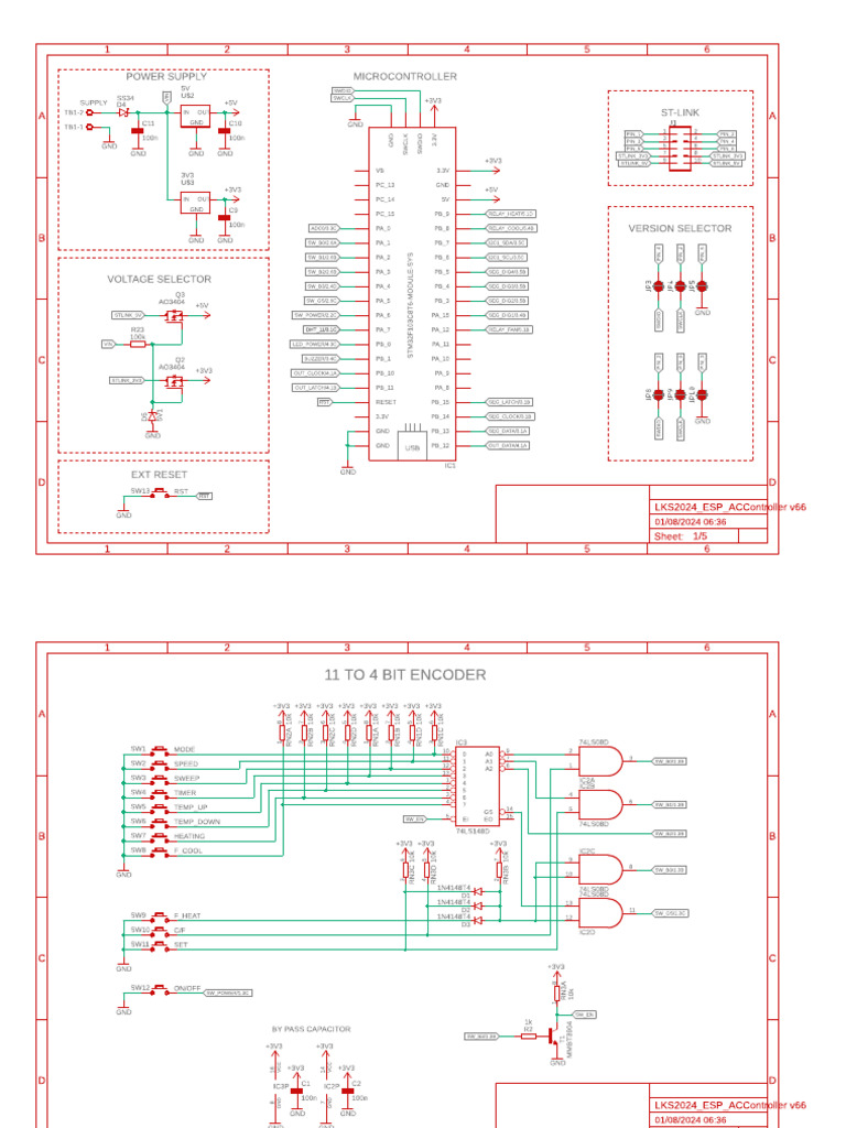Lks Nas 2024 Esp b1 Schematic | PDF