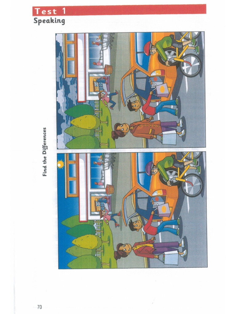 Speaking Test 1 Movers 3 | PDF