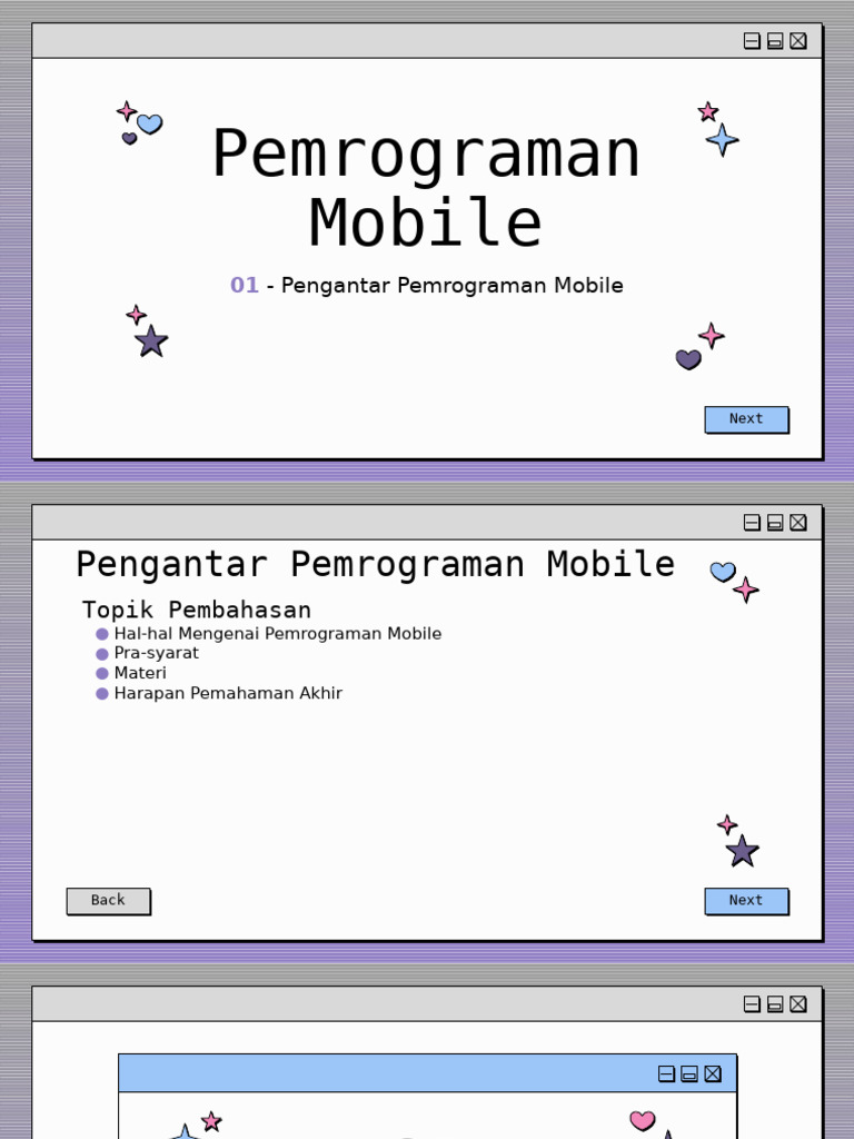 01 - Pengantar Pemrograman Mobile | PDF