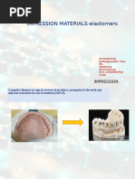 Elastomeric Impression Materials | PDF | Elastomer | Materials
