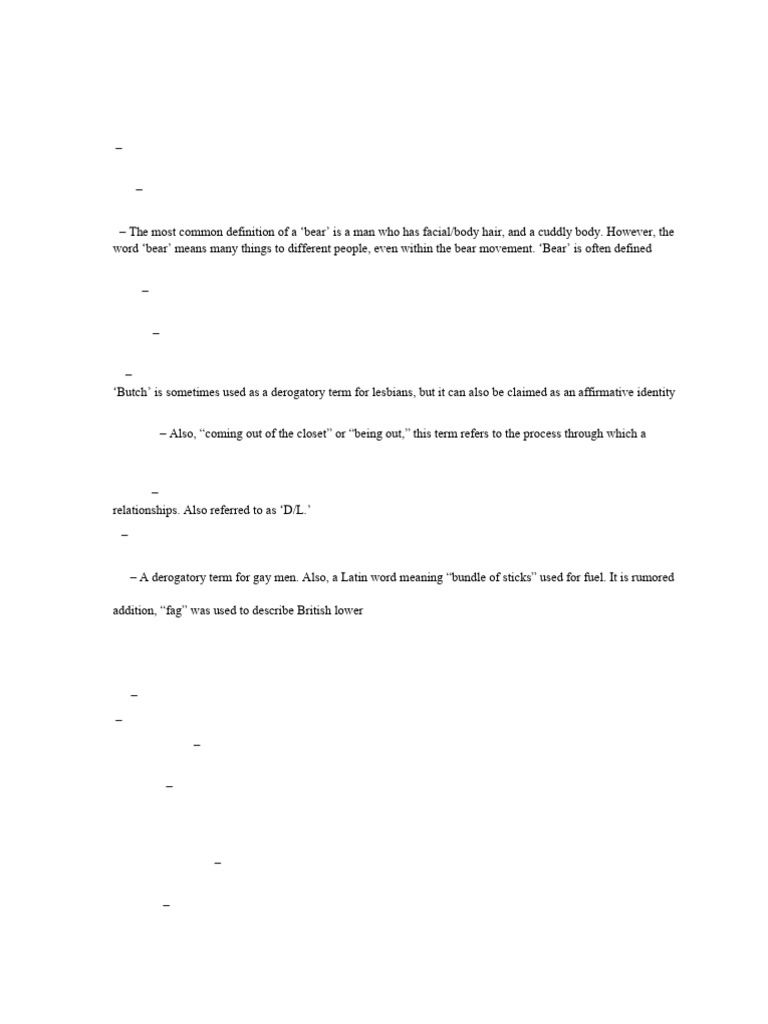 Imp Terms - LGBTQ Counselling | PDF | Transgender | LGBTQIA+ Studies