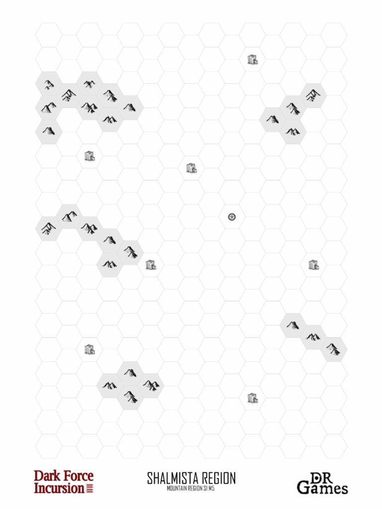 Dark Force Incursion - Shalmista Region Map - S1 M5 | PDF
