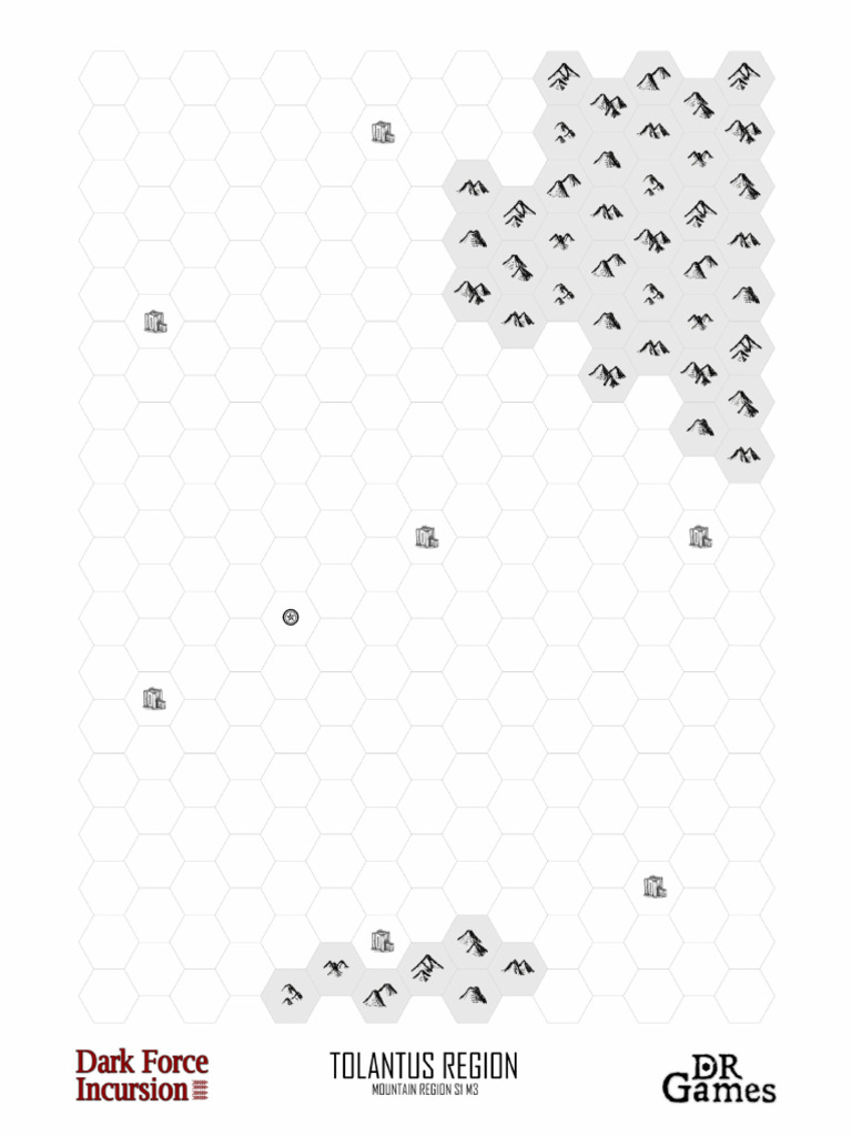 Dark Force Incursion - Tolantus Region Map - S1 M3 | PDF