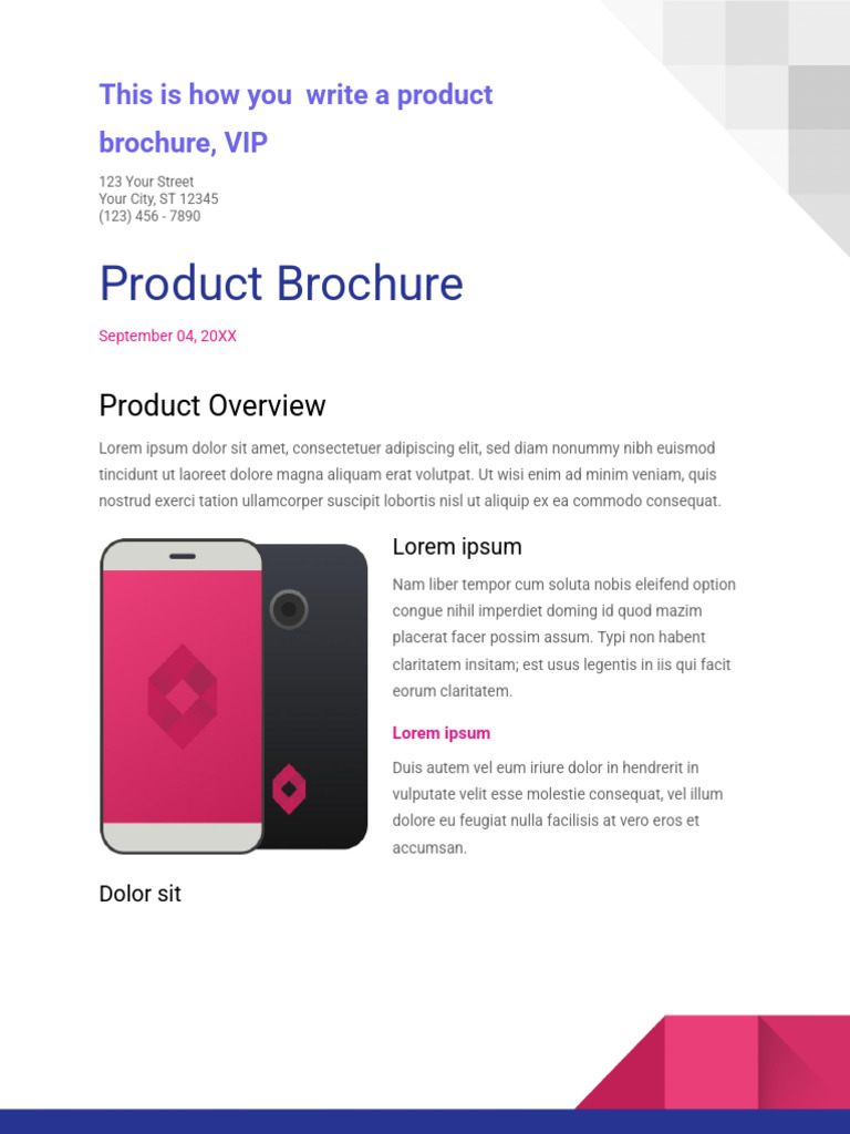 Brochure Format VIP | PDF