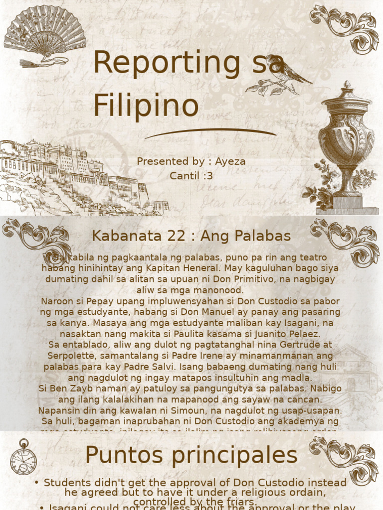 Filipino Project | PDF