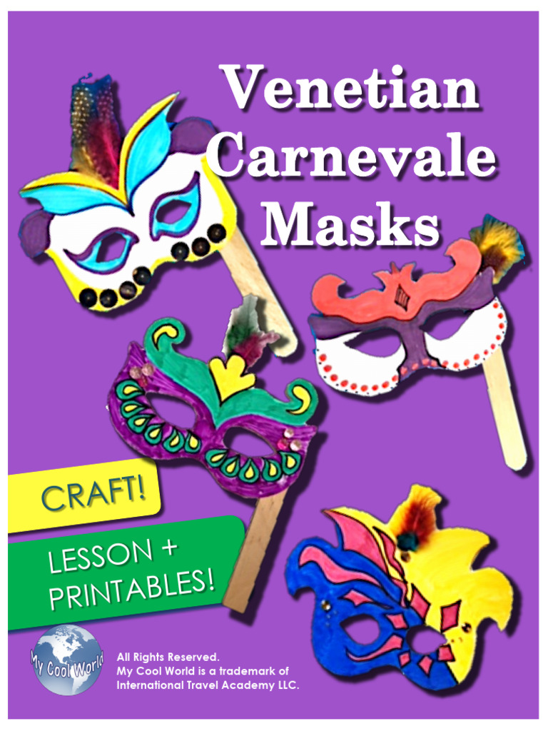 1 Venetian Masks - Open Me First! | PDF