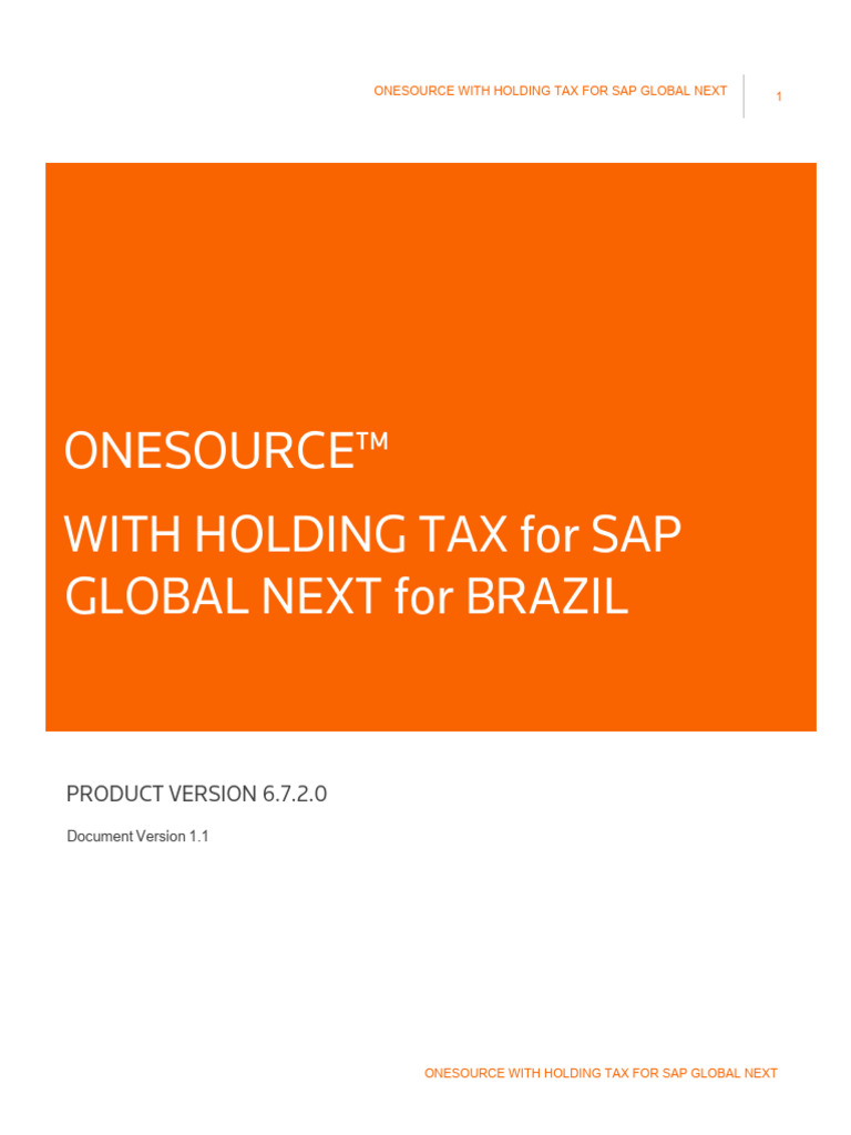 Sap Integration Brazil | PDF | Taxes | Invoice