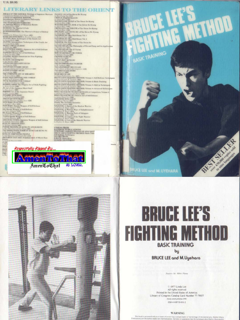 Bruce Lees Fighting Method Basic Training (Bruce Lee) | PDF