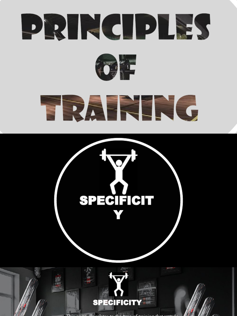 Principle of Training | PDF