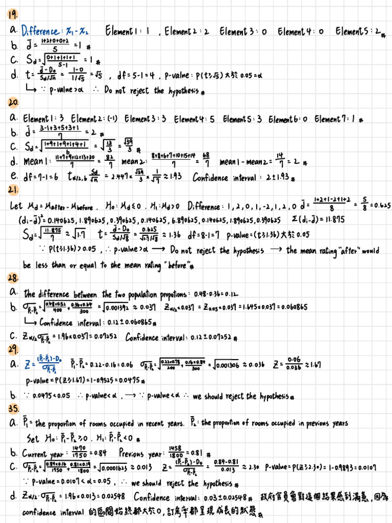 HW2 | PDF | Statistical Inference | Statistical Analysis