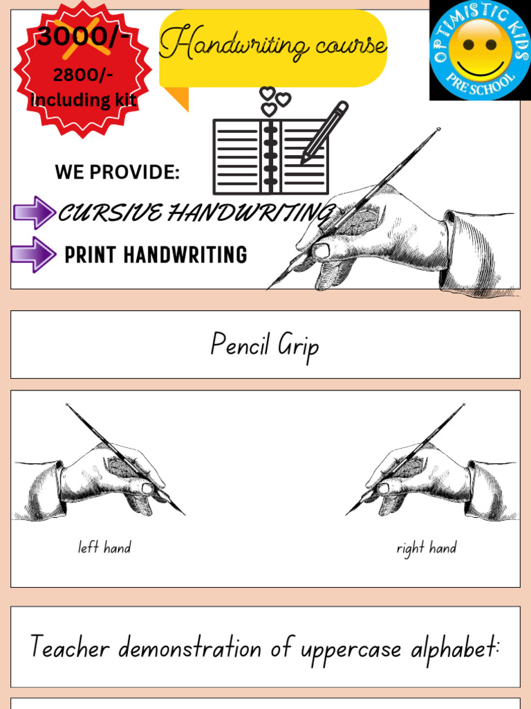 Cursive Handwriting Practice Guide | PDF
