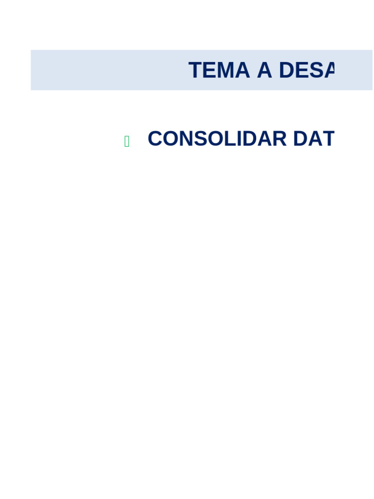 08 Consolidar Datos Por Resolver | PDF