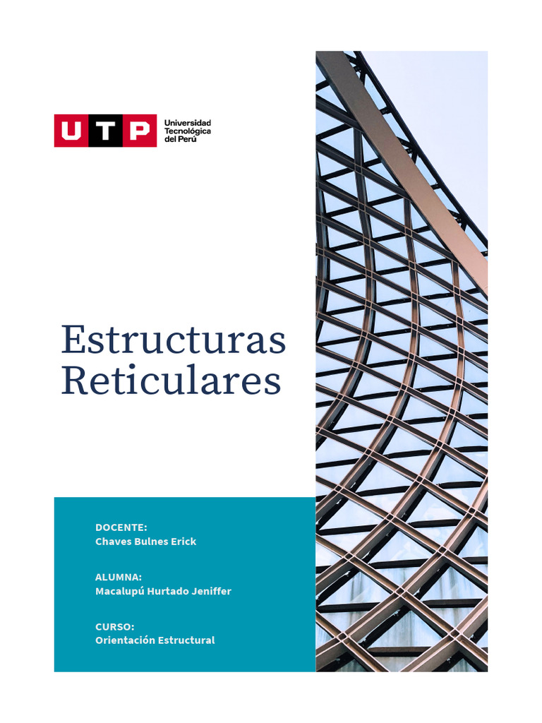 Tipos de Estructuras Reticulares | PDF | Braguero | Ingeniería estructural