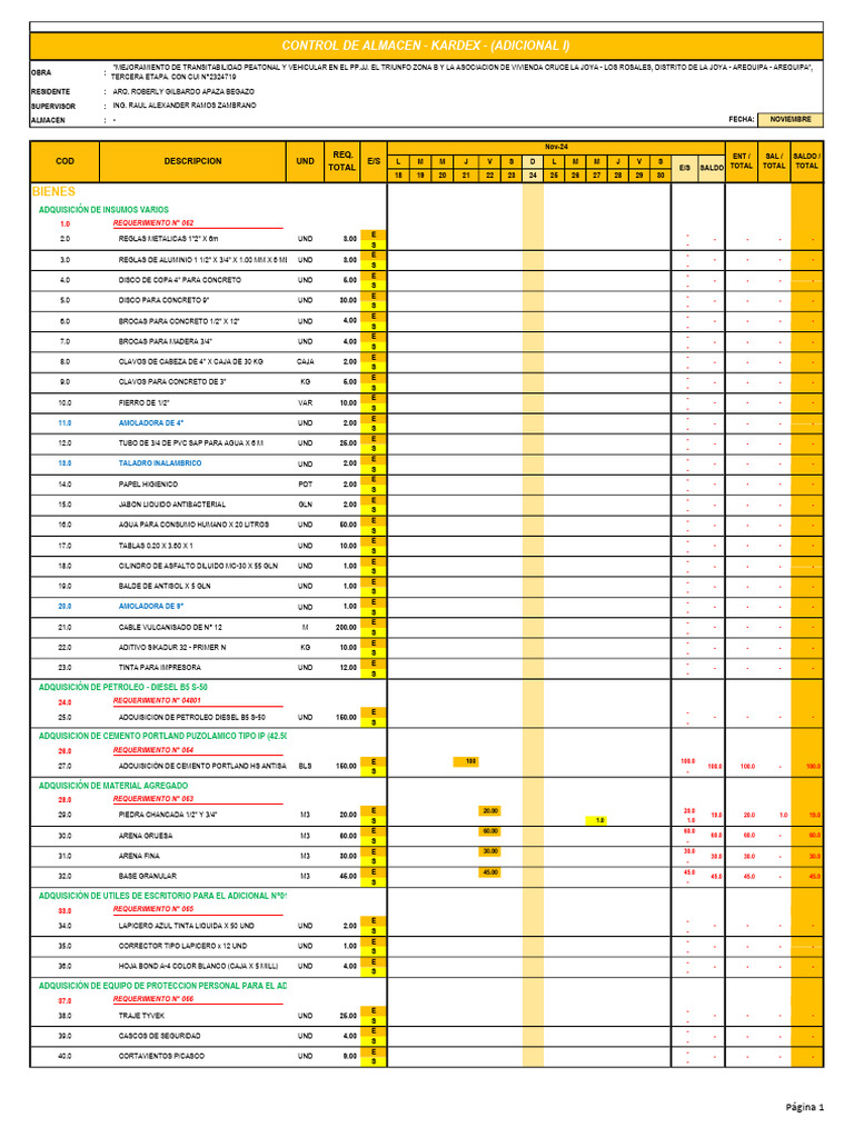 01_NOVIEMBRE_KARDEX (1) | PDF