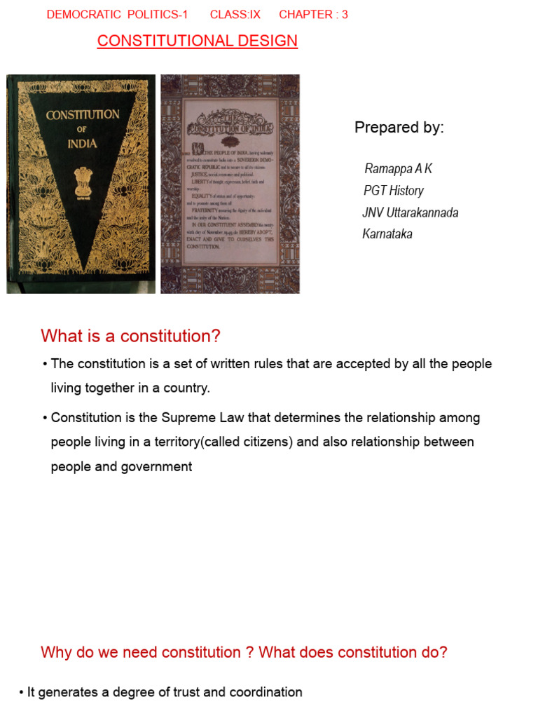 Ch-2 Constitutional Design 1 | PDF | Apartheid | Nelson Mandela