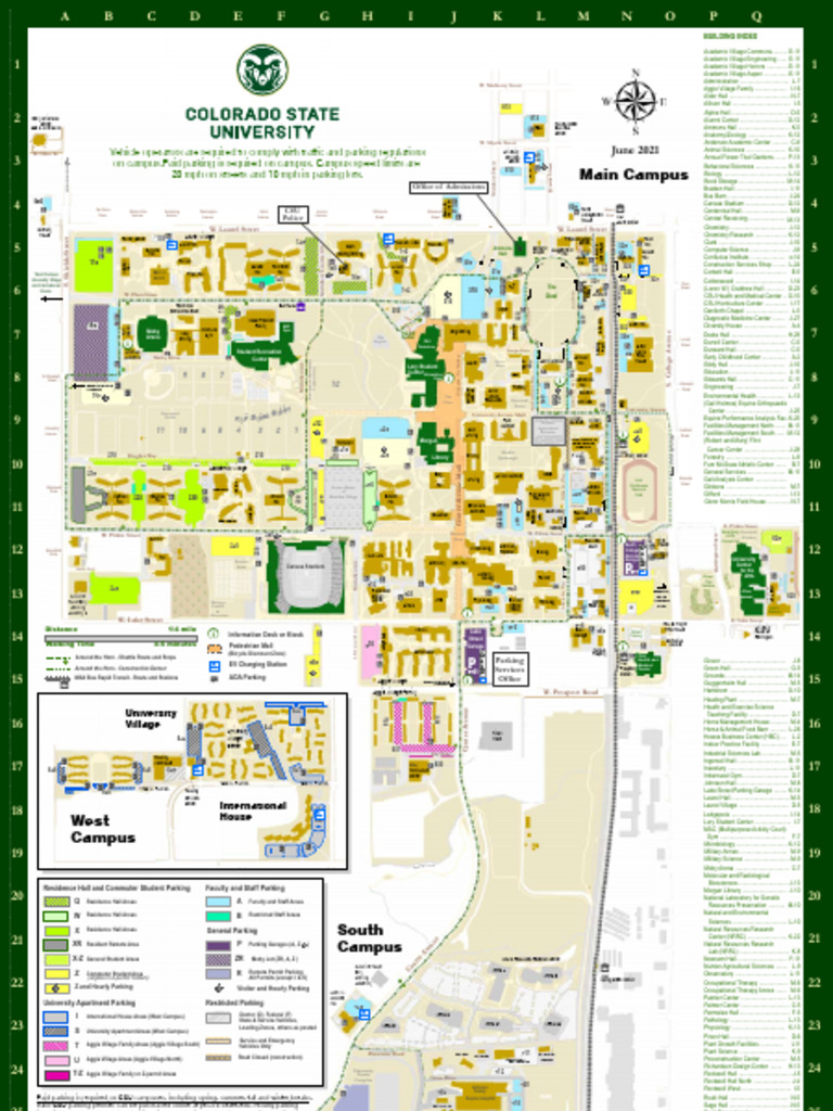 Campus Parking Map | PDF