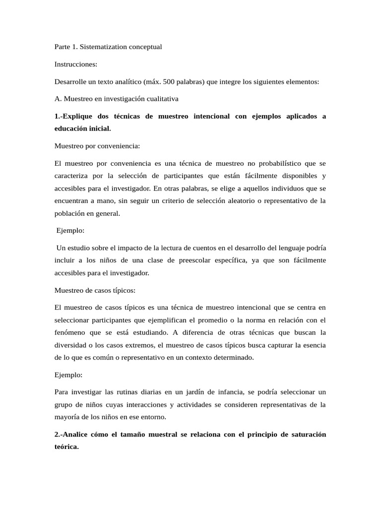 Ginger | PDF | Muestreo (Estadísticas) | Educación de la primera infancia