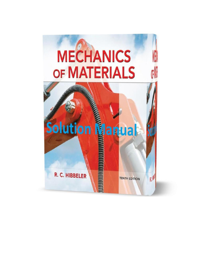 Sample Solution Manual For Mechanics of Materials 10th 10E Hibbeler ...