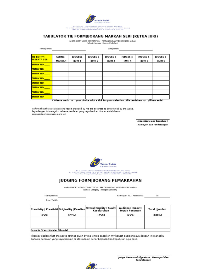Judges Form | PDF | Cognition
