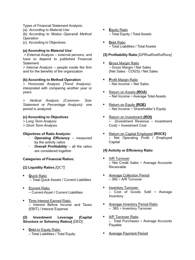 VAL - Financial Statement Analysis | PDF | Equity (Finance) | Interest