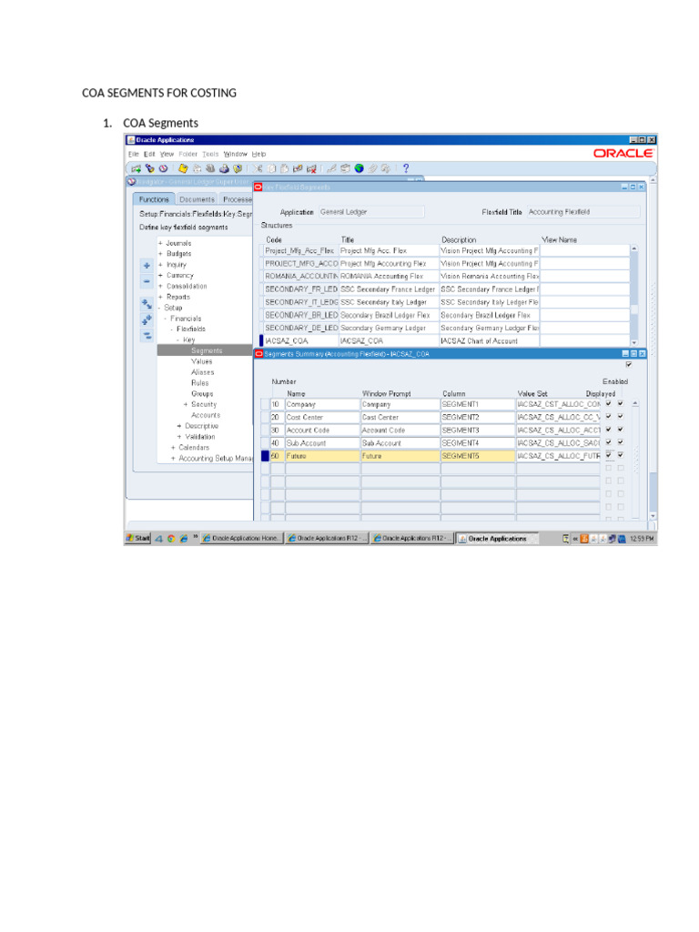 2. Payroll Costing With Ledger Setups | PDF