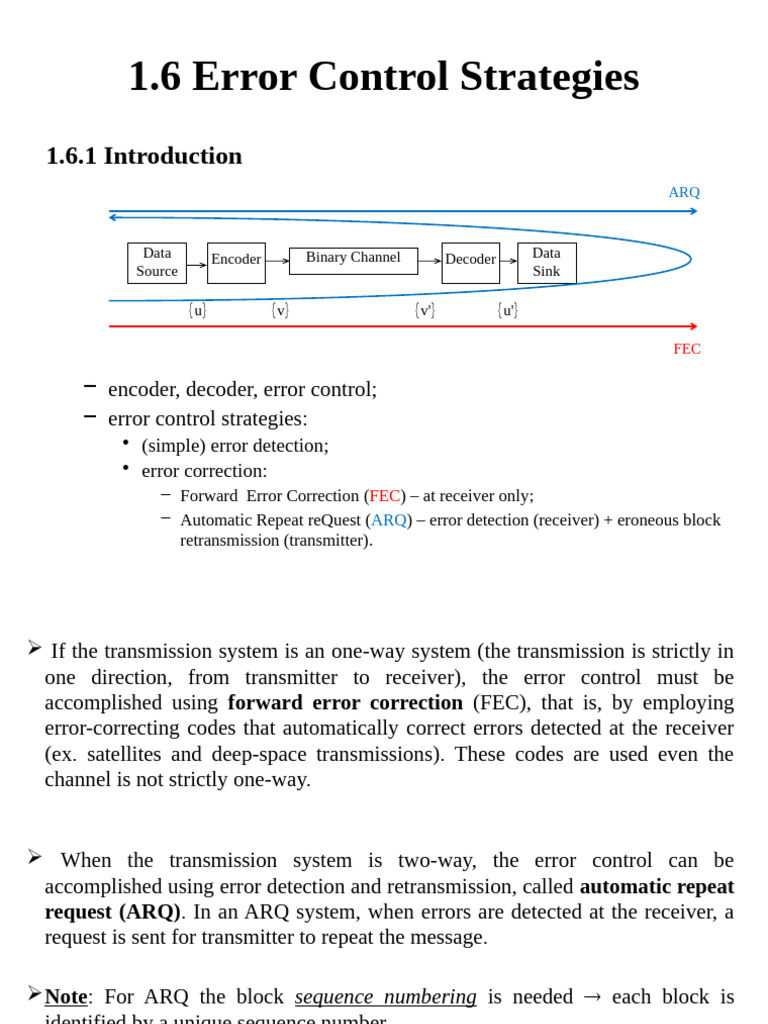 ARI_E_c6-7_Ctrl_Er_ARQ_RB1 | PDF | Error Detection And Correction | Network Congestion
