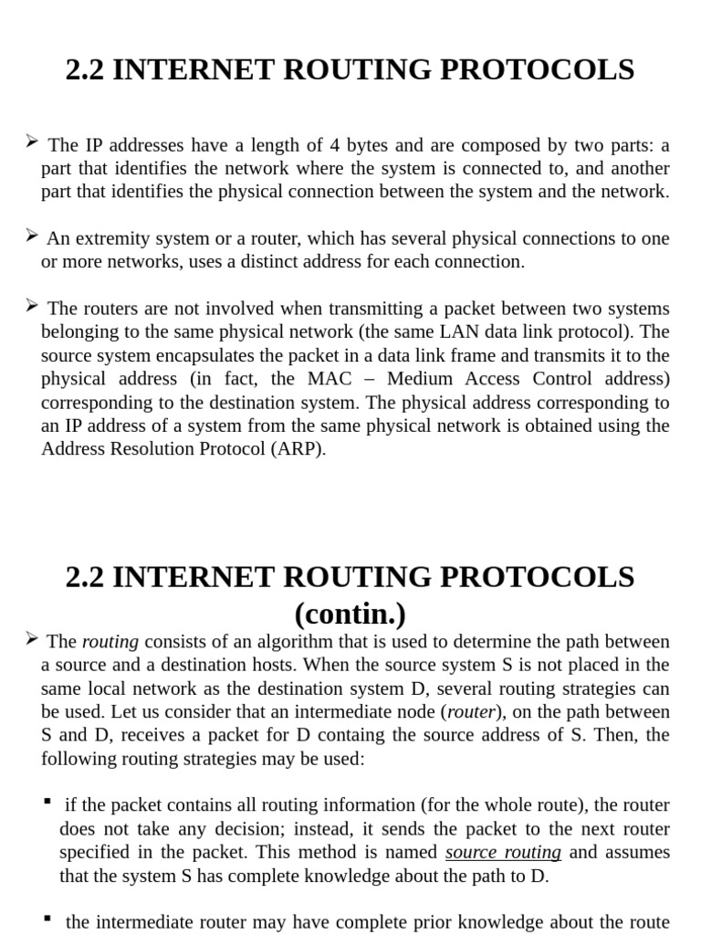 ARI E c10-11 Routing RB | PDF | Routing | Computer Network