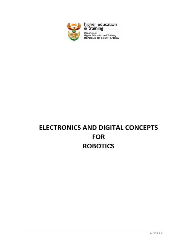 Electronics for Robotics Guidelines | PDF | Educational Assessment ...