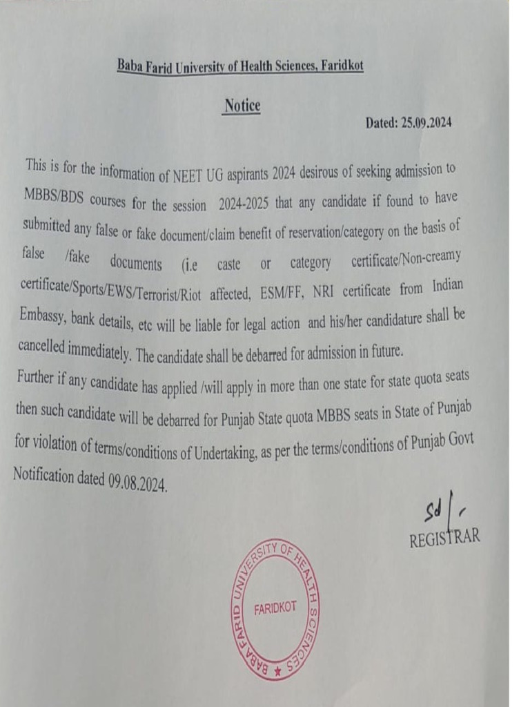 Important Notice 25092024 | PDF