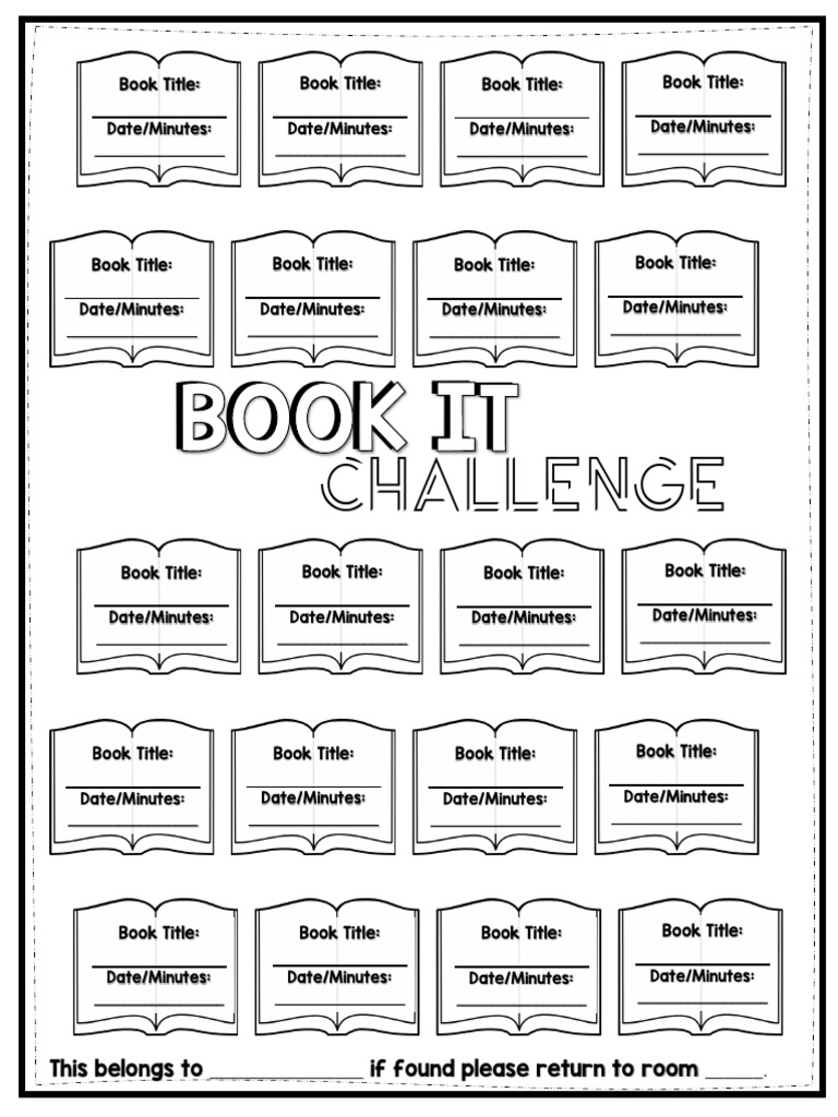 Book It: Challenge | PDF