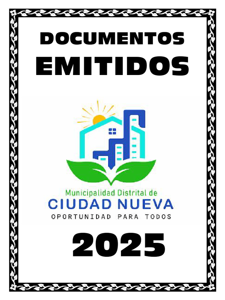 PORTADAS - DOCUMENTOS VARIOS | PDF