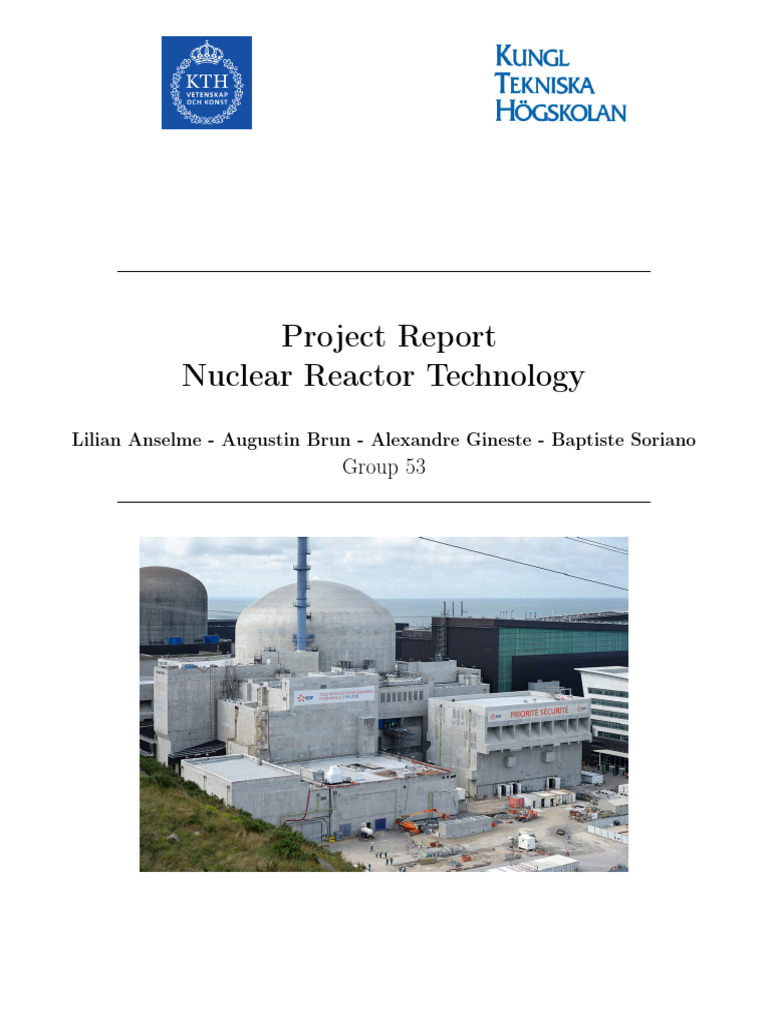 EPR Nuclear Reactor Design Overview | PDF | Nuclear Fuel | Nuclear Reactor