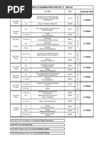 TIME TABLE - MARCH 2025 IGCSE EXAMINATION Portait 2 | PDF | Educational ...