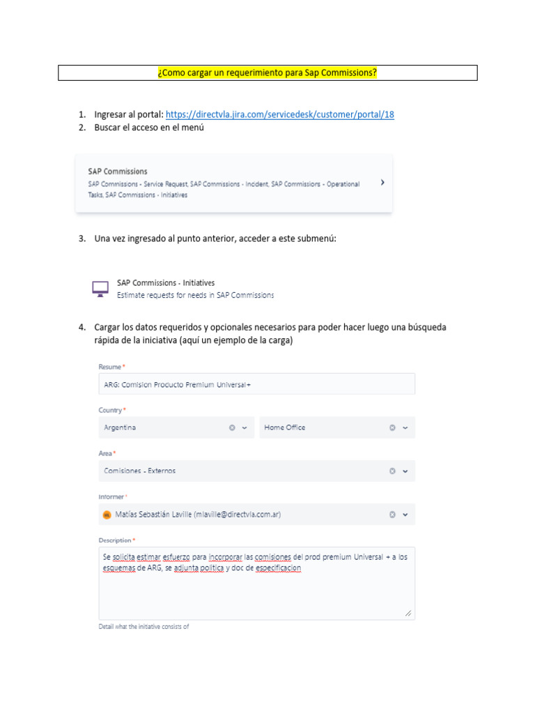 Carga Estimacion Jira 2 | PDF