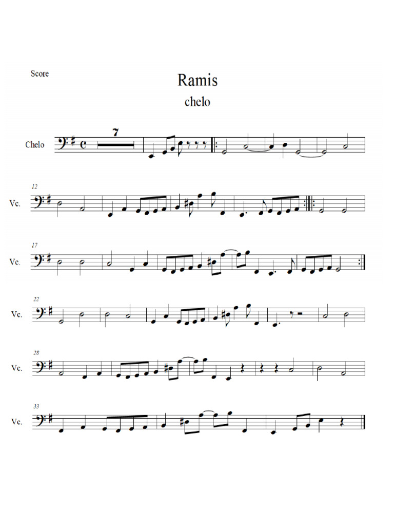 Ramis Chelo | PDF