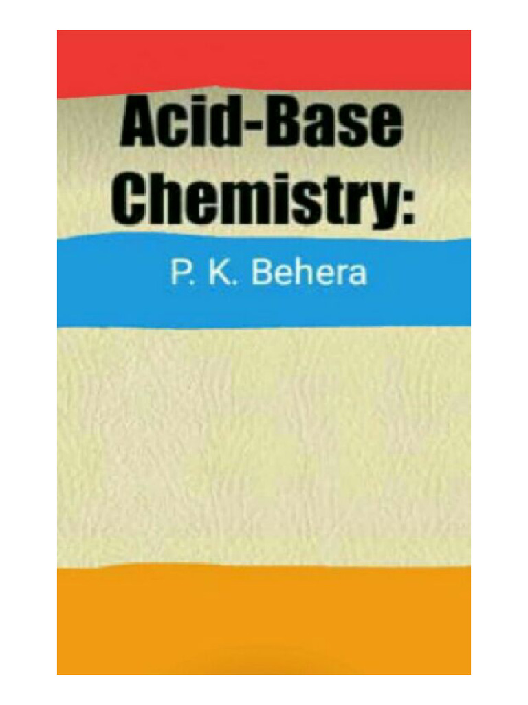 Acid and Base PKB | PDF