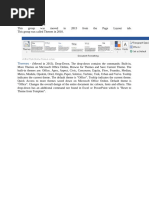 MS Word Design Tab Guide | PDF | Microsoft Word | Typefaces