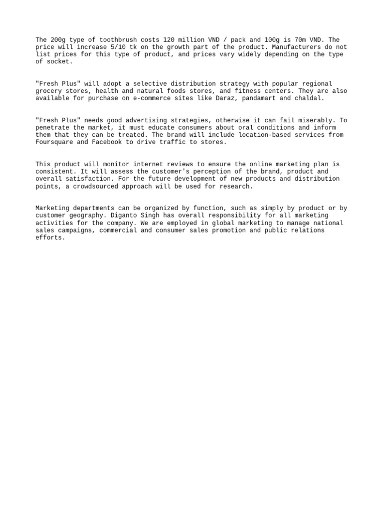 MKT101 Term Paper Presentation | PDF