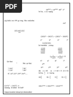 Matematik Majburiy Blok Testlari | PDF