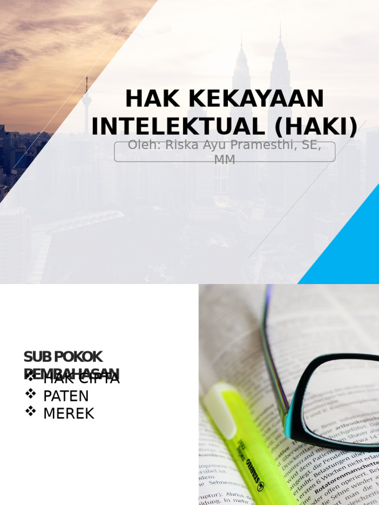 Hak Kekayaan Intlektual (HaKI) | PDF