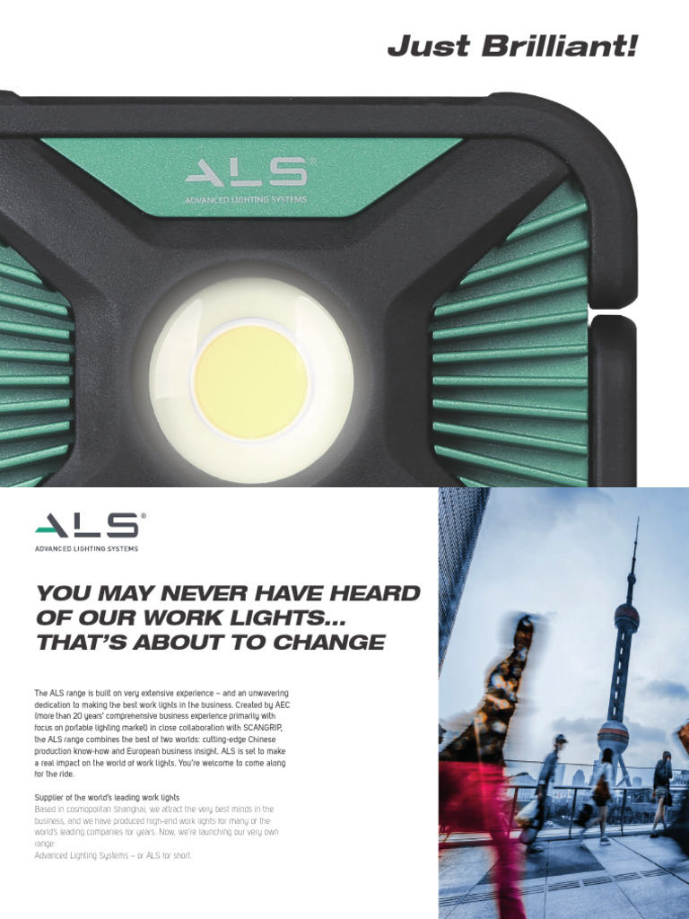 ALS Image Brochure 2021 En-Min | PDF | Flashlight | Light Emitting Diode