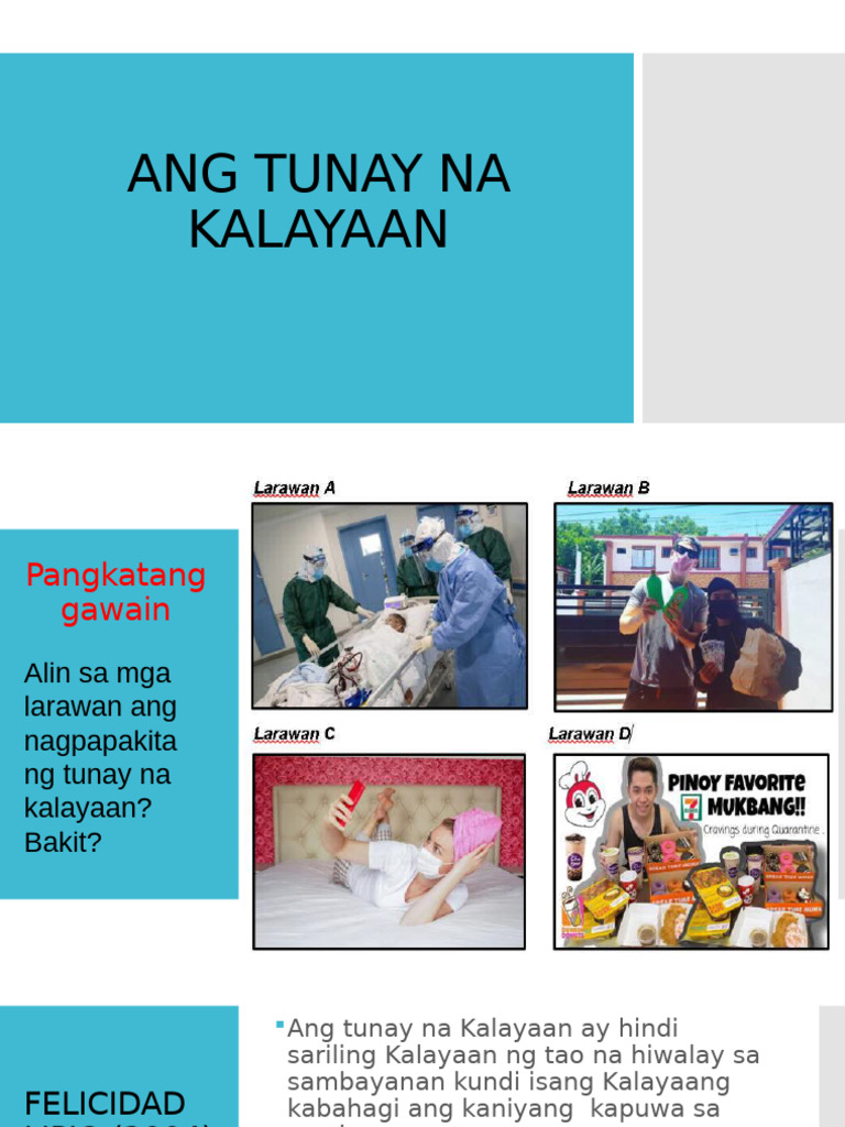 Ang Tunay Na Kalayaan PPT 2 | PDF
