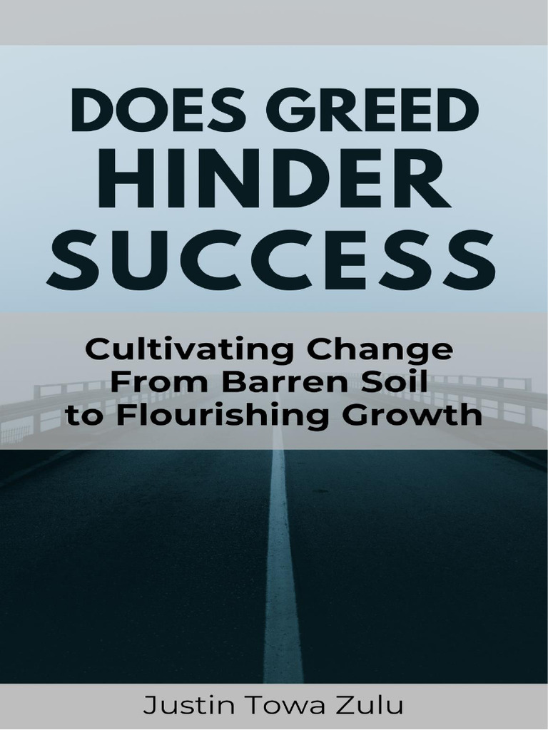 Does Greed Hinder Success | PDF | Utilitarianism | Greed