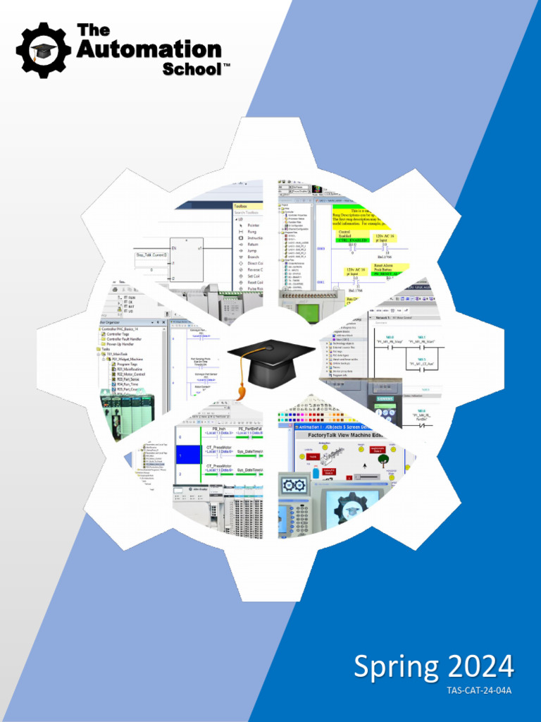 The Automation School Spring 2024 Course Catalog 24v04a | PDF | Programmable Logic Controller ...