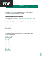 Comprendre le prétérit en anglais | PDF | Linguistics | Grammar