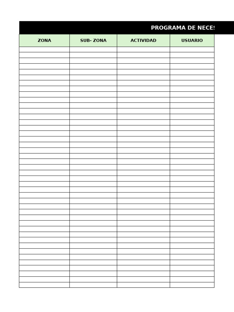 Programa-Cerro San Cosme | PDF