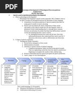 Phonological Processes Chart | PDF | Consonant | Oral Communication