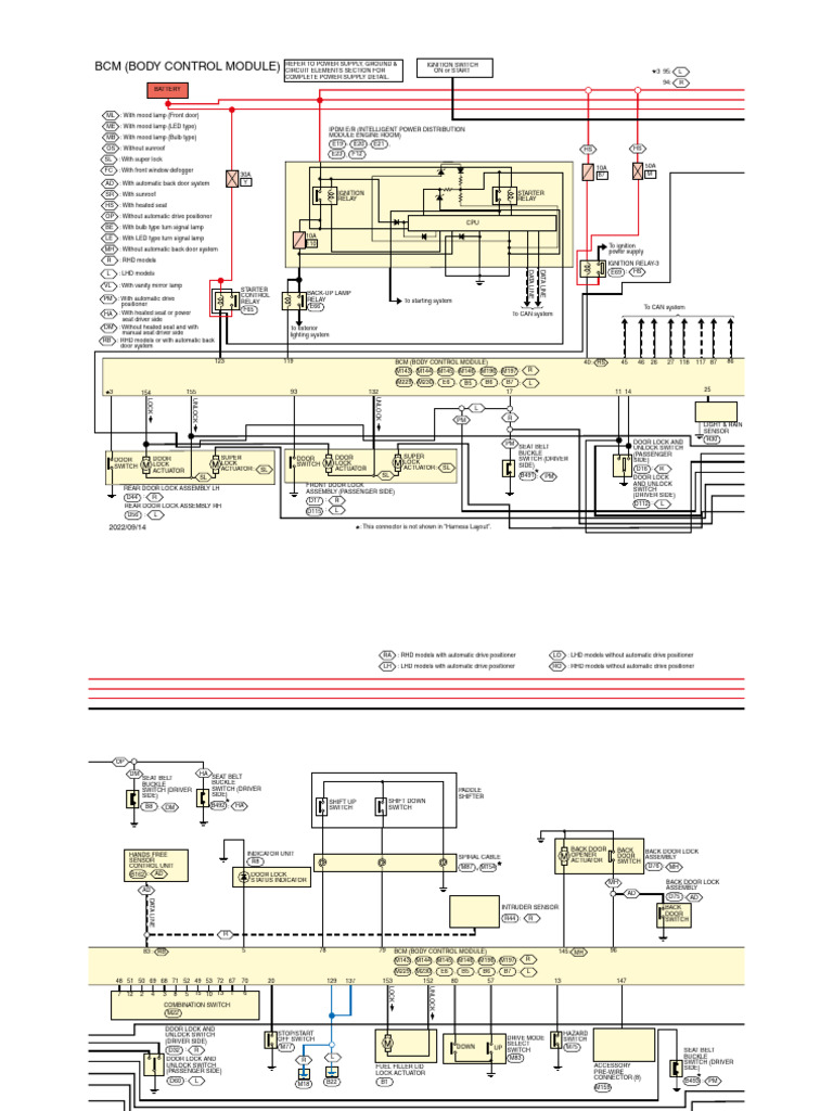 BCM (Body Control Module) | PDF | Electrical Connector | Vehicle Technology