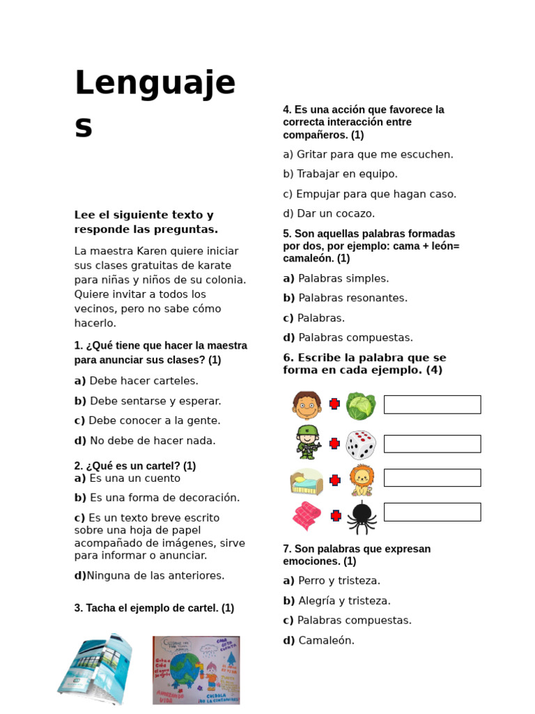 Examen Tercer Trimestre | PDF